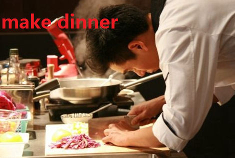 Cook dinner和make dinner的区别-百度经验