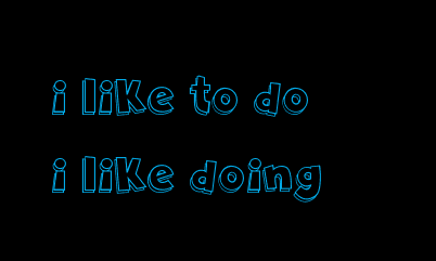 i like to do 和doing的区别是什么-百度经验