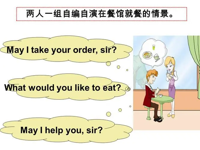 may i take your order sir还是sirs-百度经验