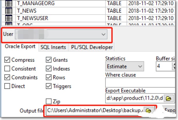 使用pl/sql 怎么导出dmp文件-百度经验