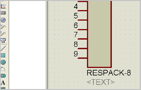 PROTEUS中这个排阻怎么找到-百度经验