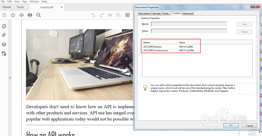 C#/VB.NET 将PDF转为PDF/X-1a:2001-百度经验