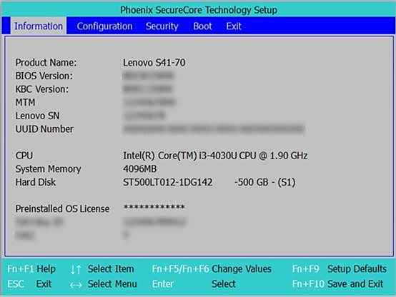 thinkpad笔记本进入BIOS各个选项的用途是什么-百度经验