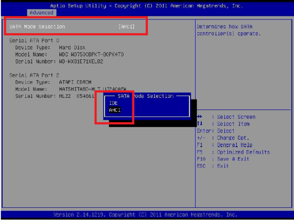 华硕笔记本怎么开启AHCI模式-百度经验