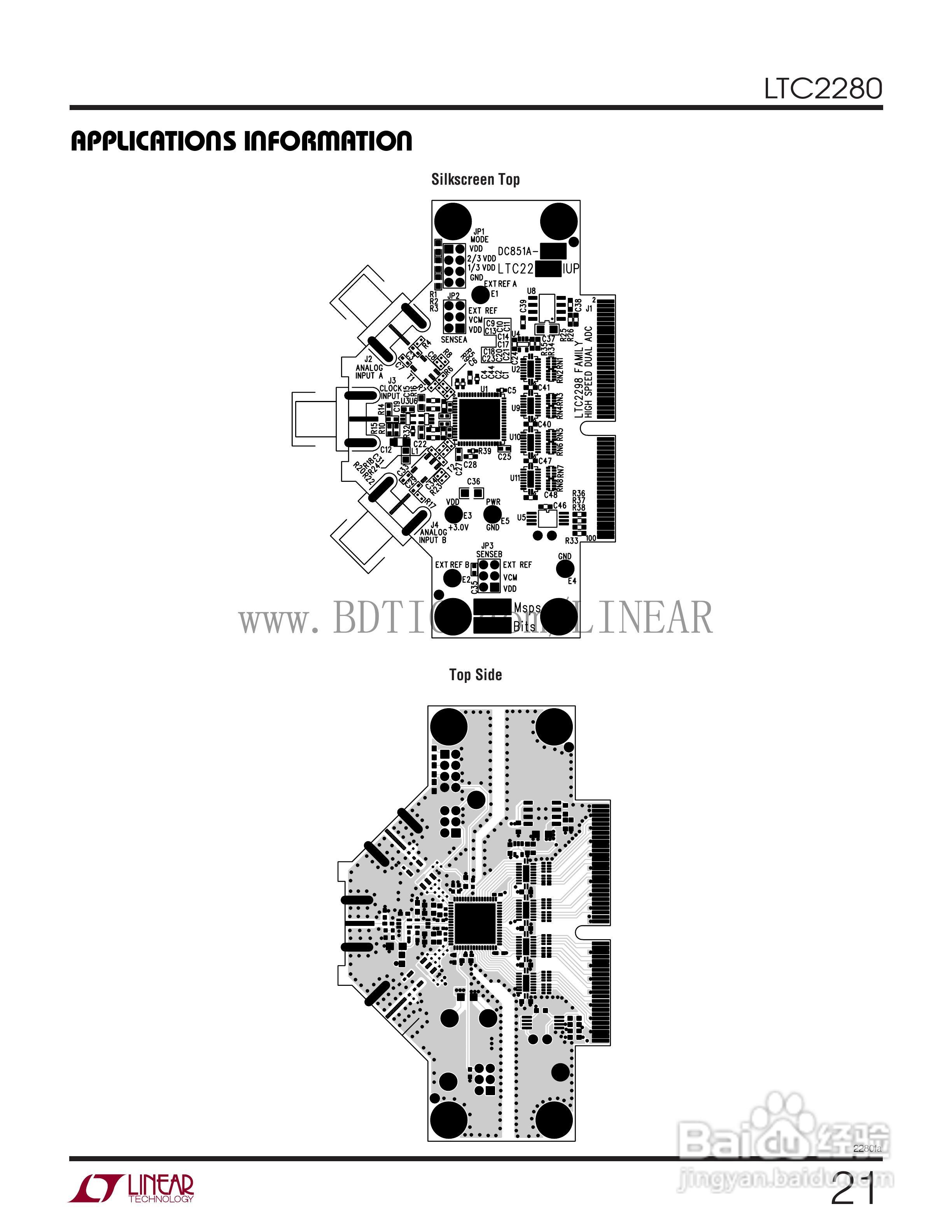 LINEAR LTC2280模数转换器说明书:[3]-百度经验