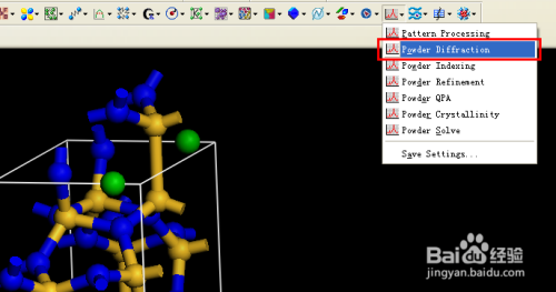 materials studio 利用Reflex模块画物质XRD图谱-百度经验