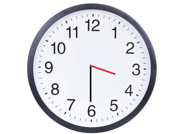 3：30时，时针和分针所成的角是直角．______-百度经验