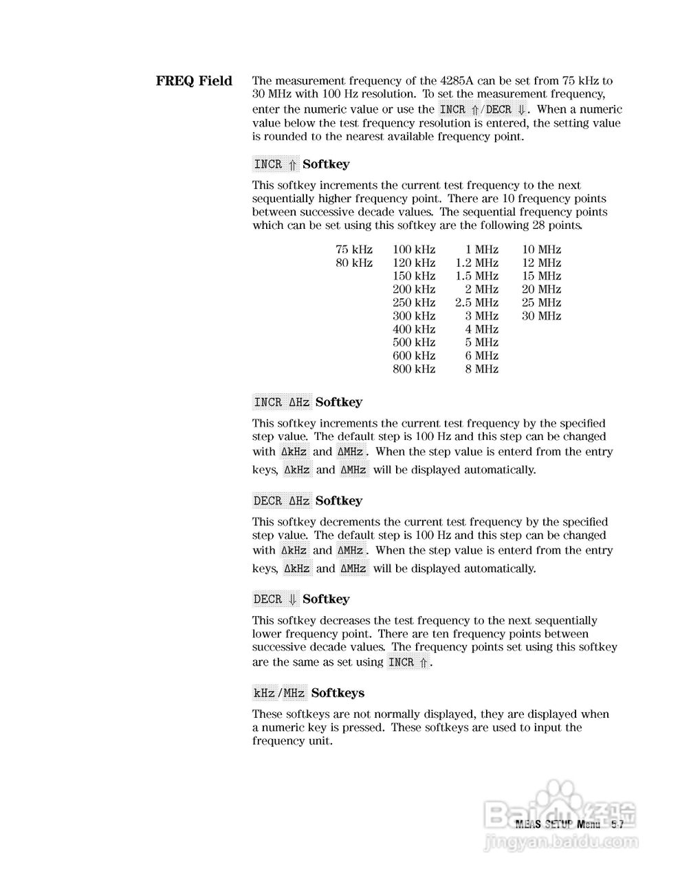 4285A高精密度LCR表使用手册:[13]-百度经验