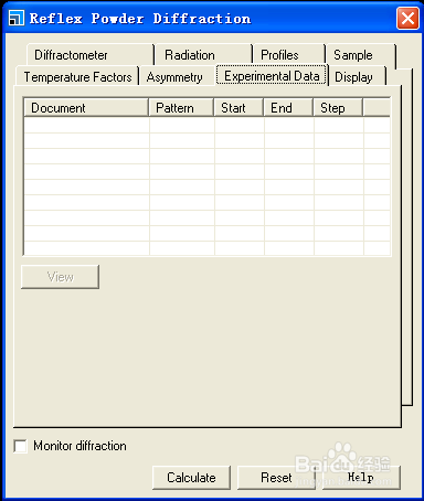 materials studio 利用Reflex模块画物质XRD图谱-百度经验