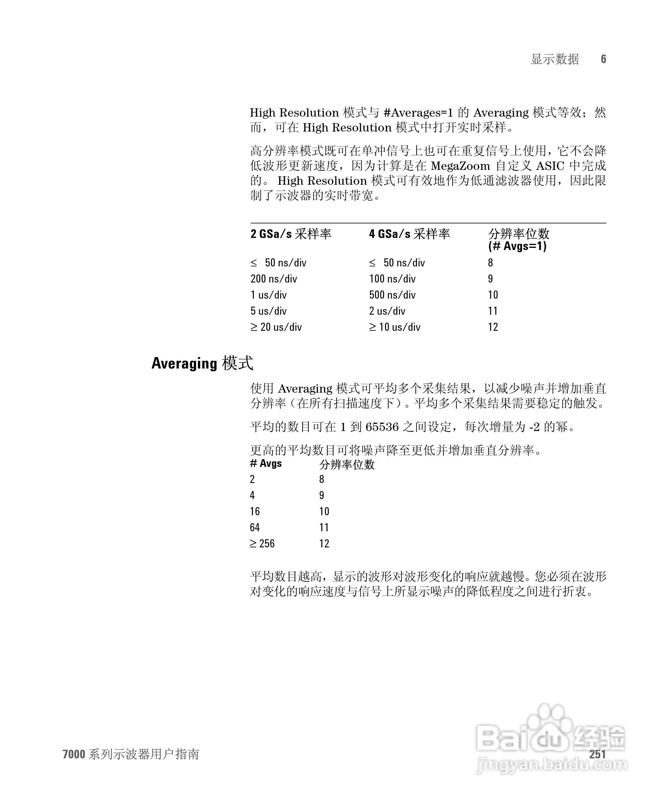 安捷伦DSO7104A示波器用户指南:[26]-百度经验