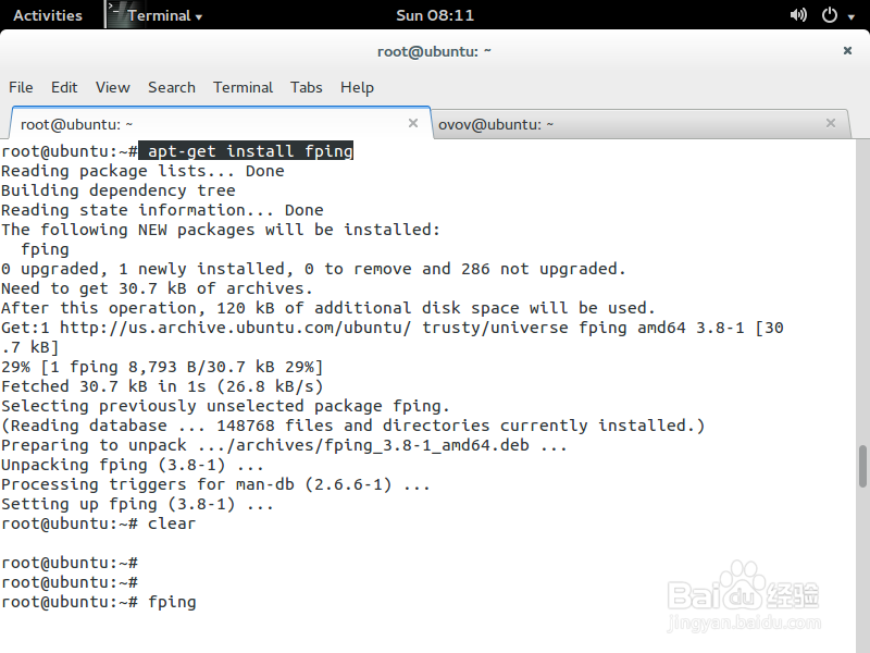 FPING同时PING多个地址并返回存活结果-百度经验