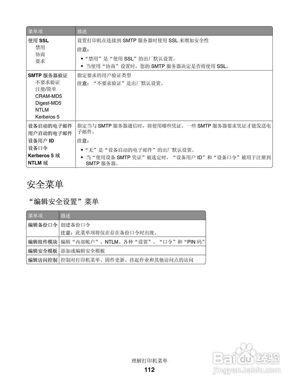 LEXMARK T656dne黑白激光打印机说明书:[12]-百度经验