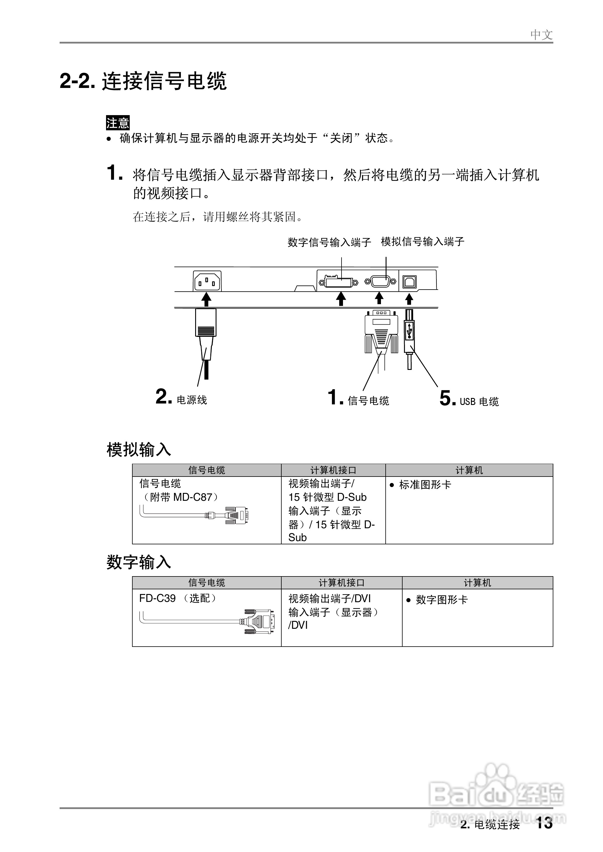 EIZO flexscan L560T-C触摸式彩色液晶显示器用户说明:[2]-百度经验