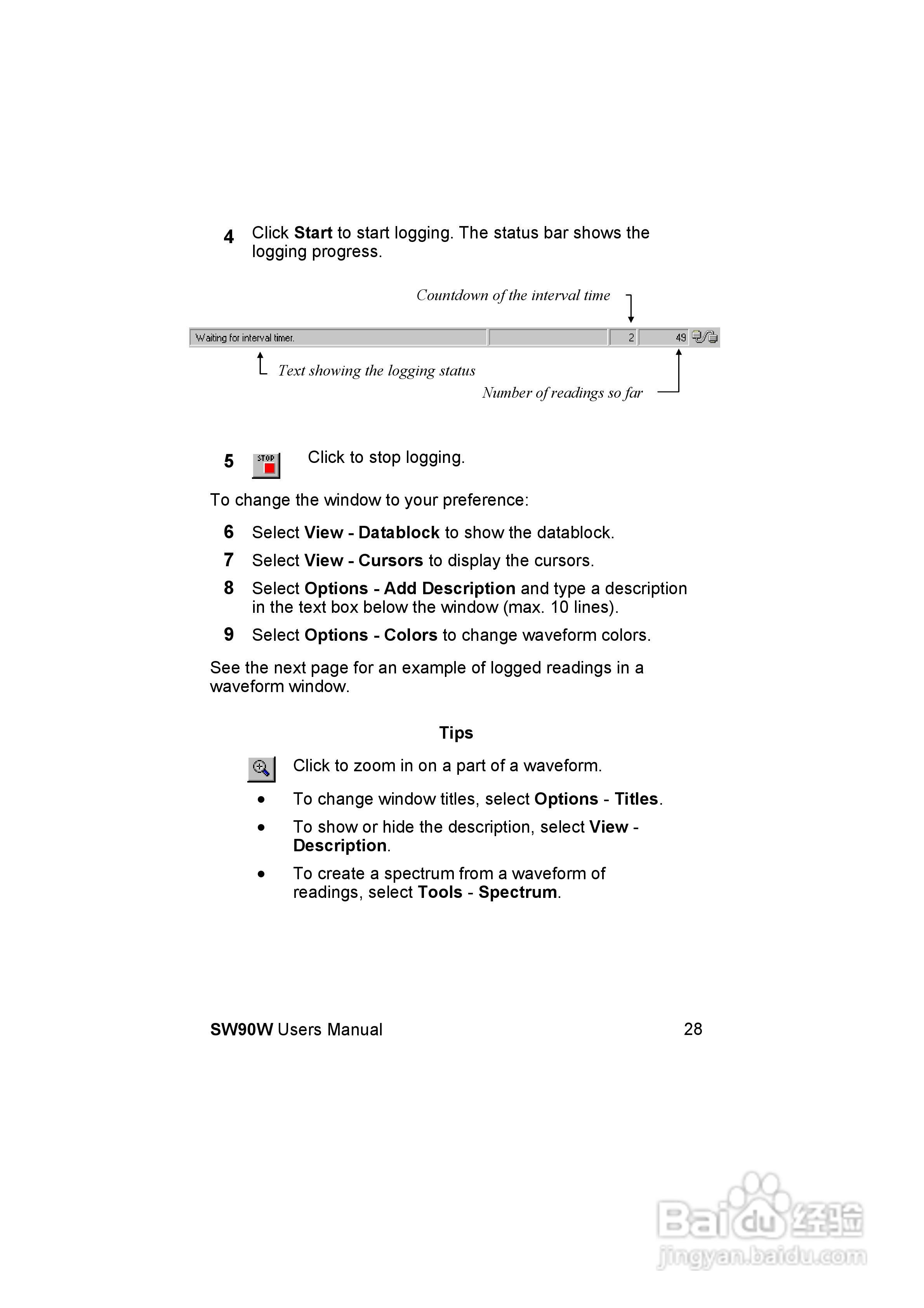 福禄克SW90W便携式示波器使用手册:[4]-百度经验