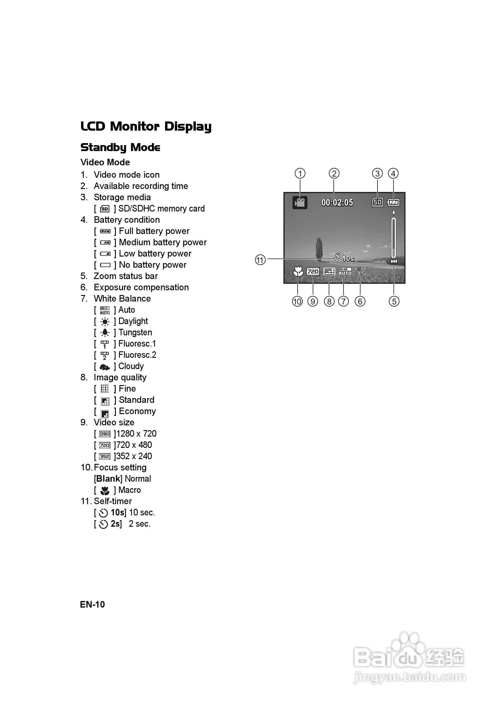爱克发AgfaPhoto DV-5000HD数码相机使用说明书:[2]-百度经验