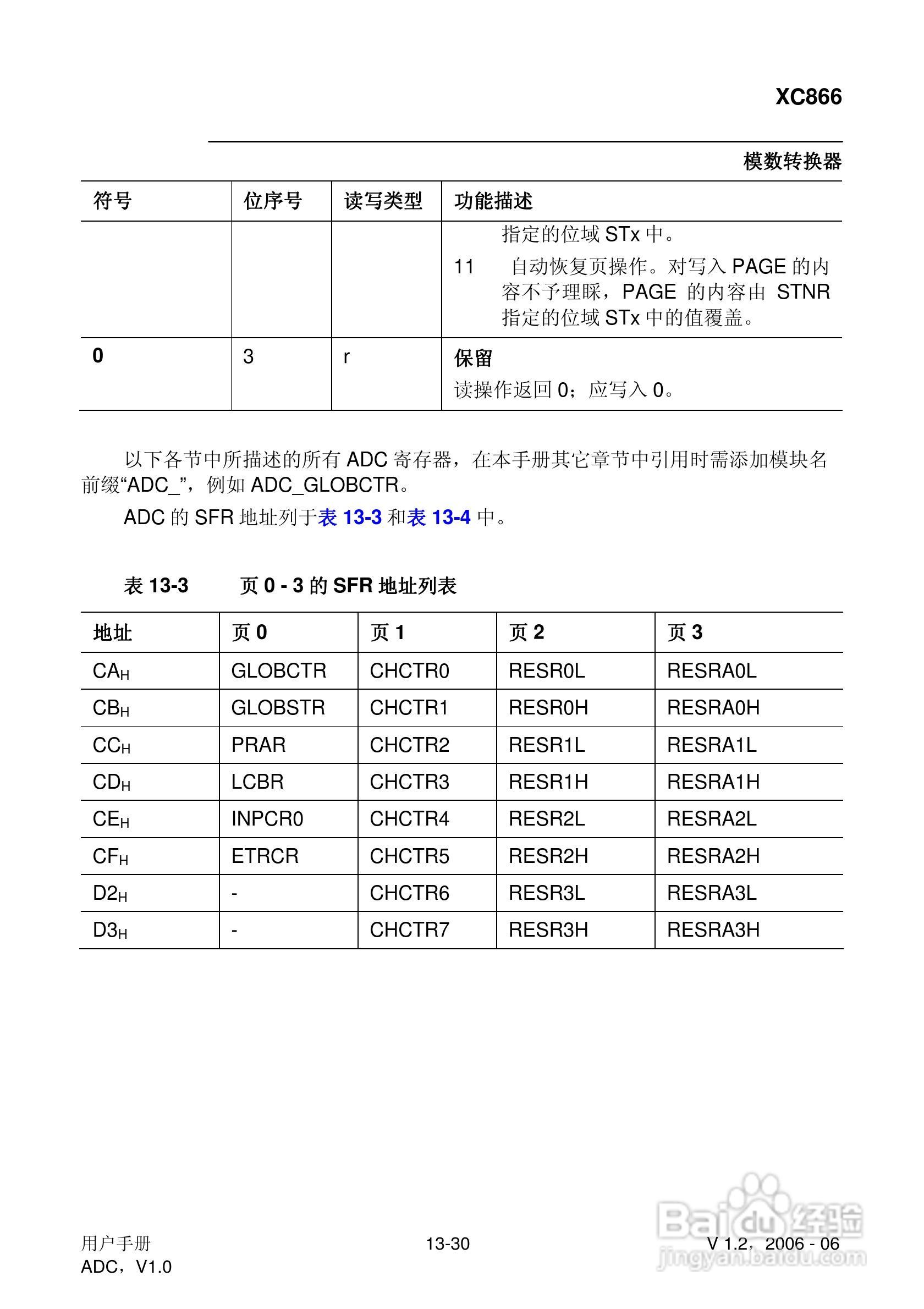 infineon XC866 8位单片微控制器用户手册:[41]-百度经验