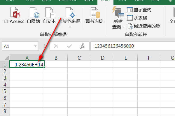 excel表格中出现E+14是什么意思-百度经验