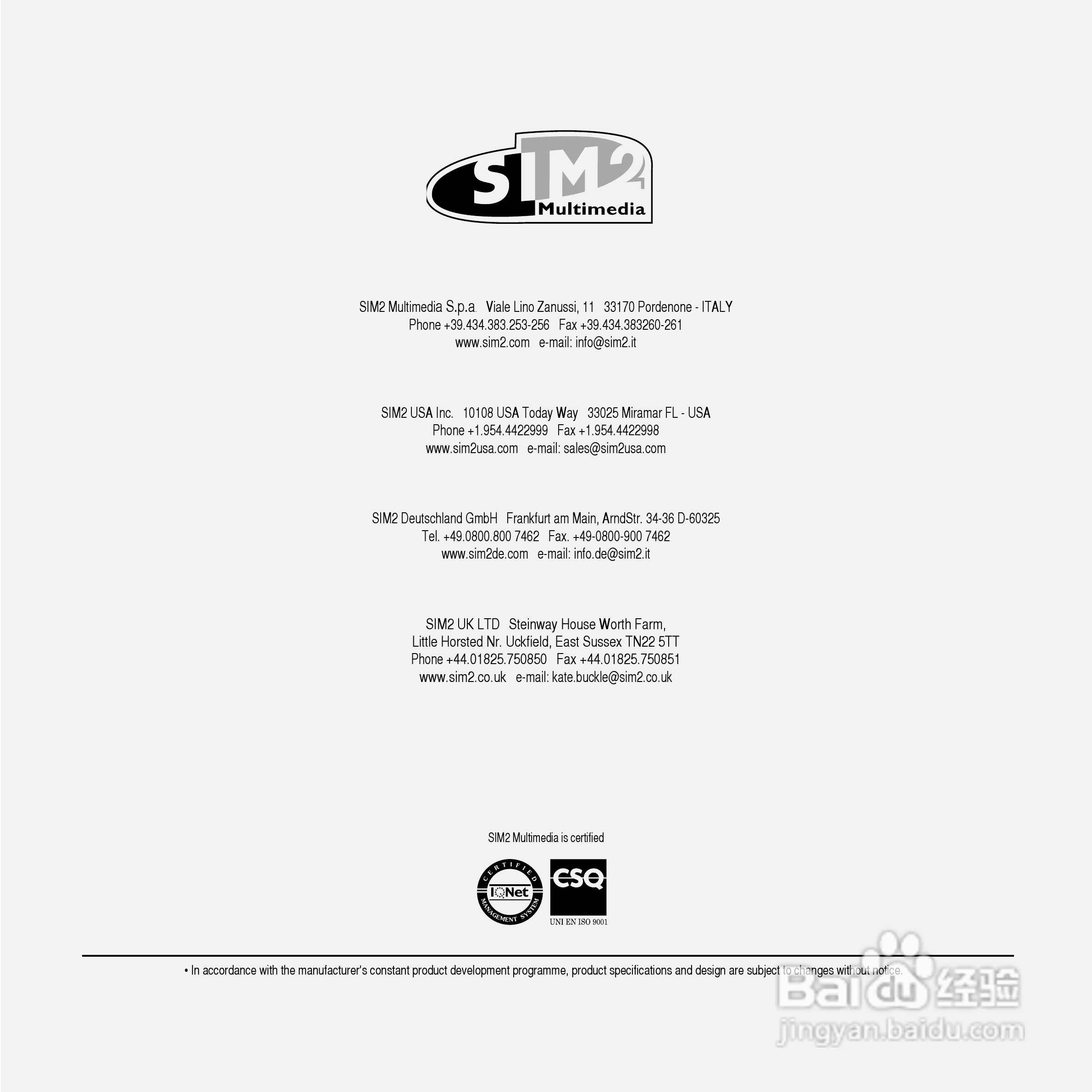 SIM2 HT5000投影机说明书:[4]-百度经验