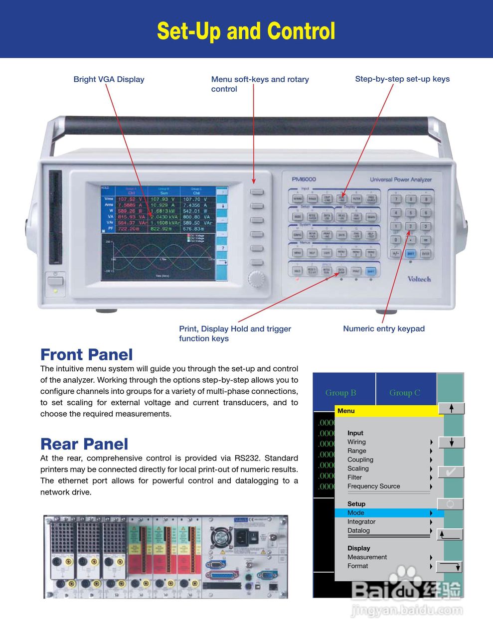 英国VOLTECH PM6000电量分析仪使用手册-百度经验