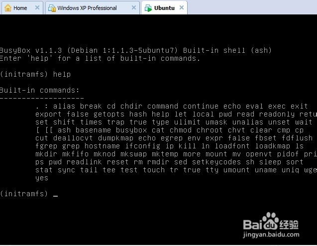 busybox v1.1.3 built-in shell(ash)问题的解决-百度经验