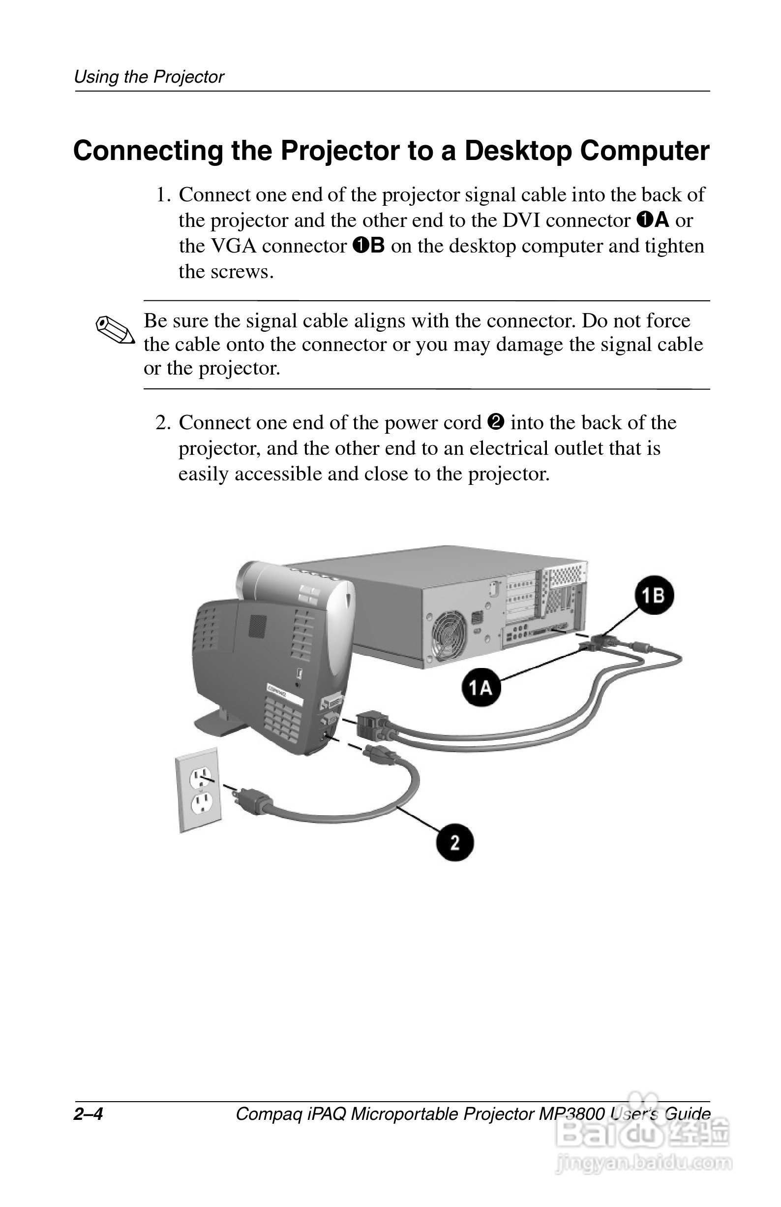 惠普(康柏) Compaq iPAQ Microportable Projector :[2]-百度经验