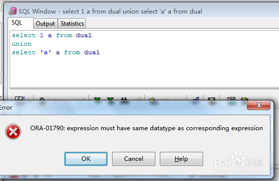 oracle中UNION和INTERSECT的用法【oracle技术】-百度经验