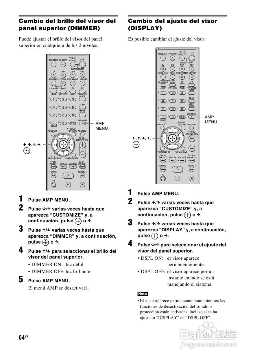 SONY HT-IS100家庭影院说明书:[8]-百度经验