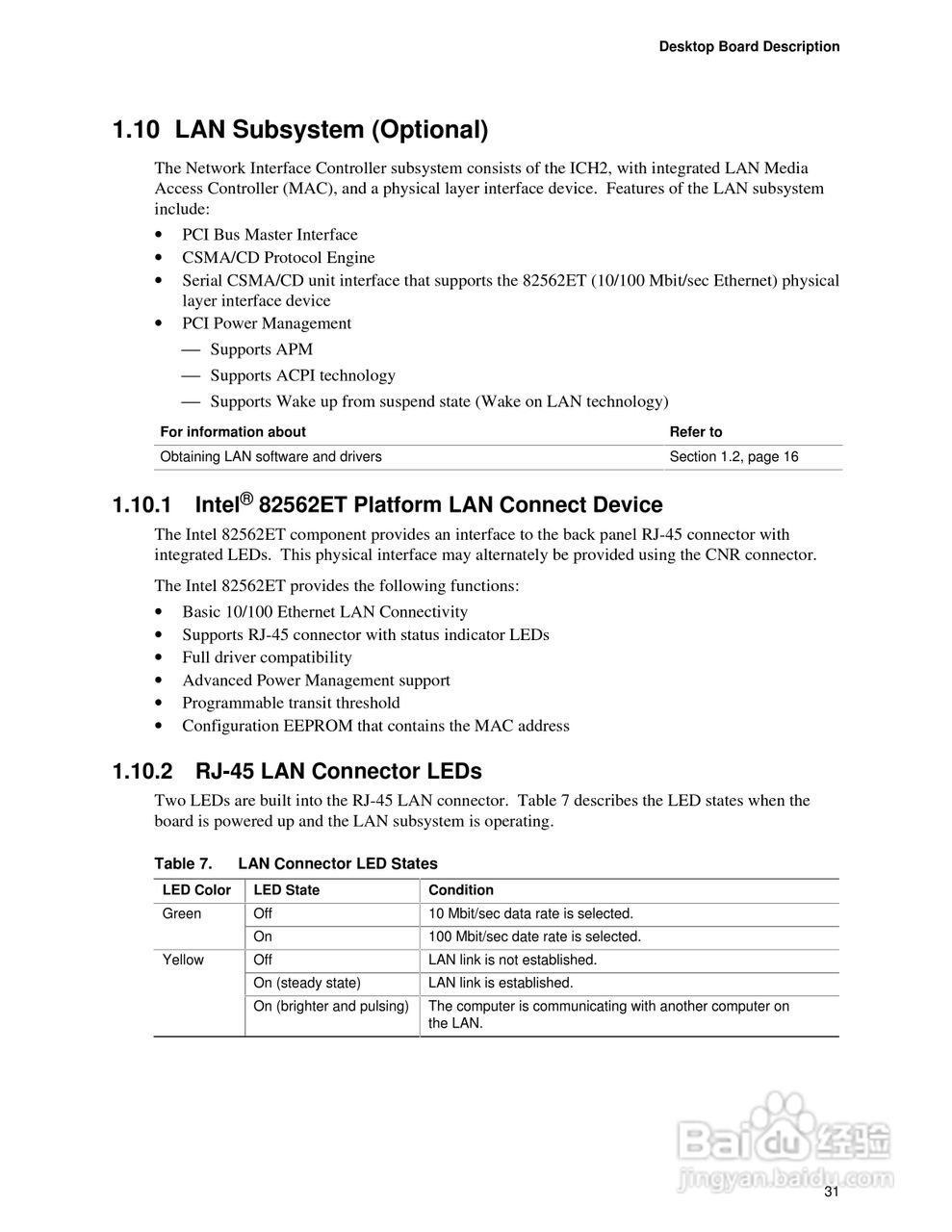 英特尔D810E2CA3型主板说明书:[4]-百度经验