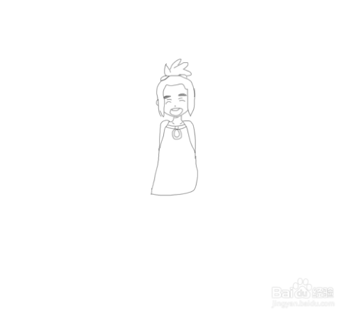 简笔画人物怎么画，怎么画人物简笔画-百度经验