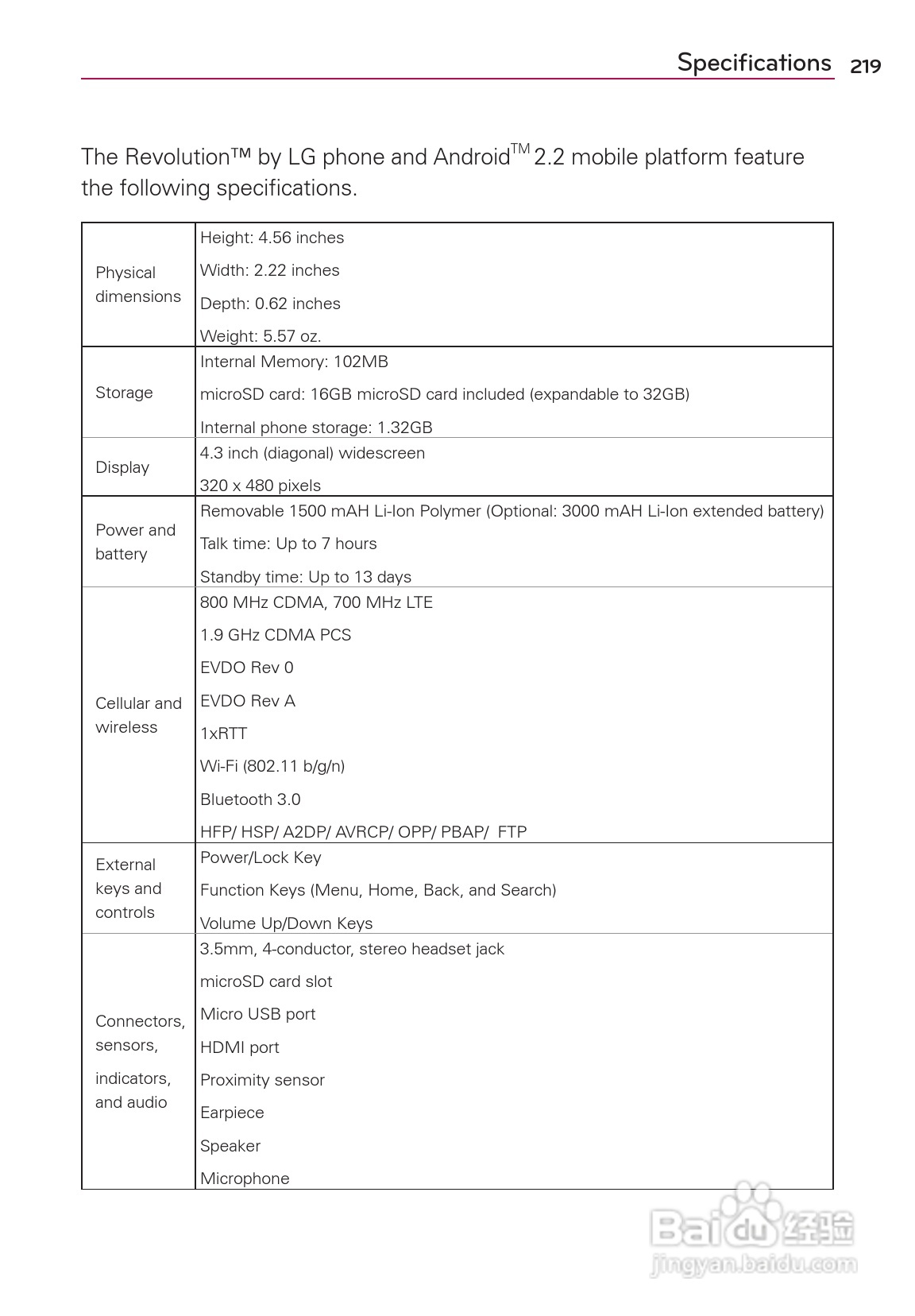 LG Rvolution VS910手机说明书:[23]-百度经验