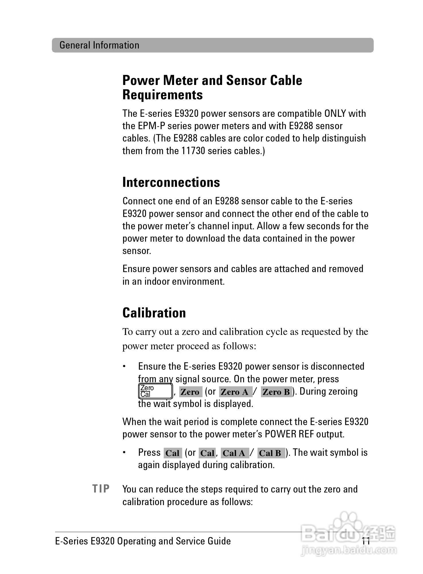 E9321A型功率感测器使用手册:[2]-百度经验