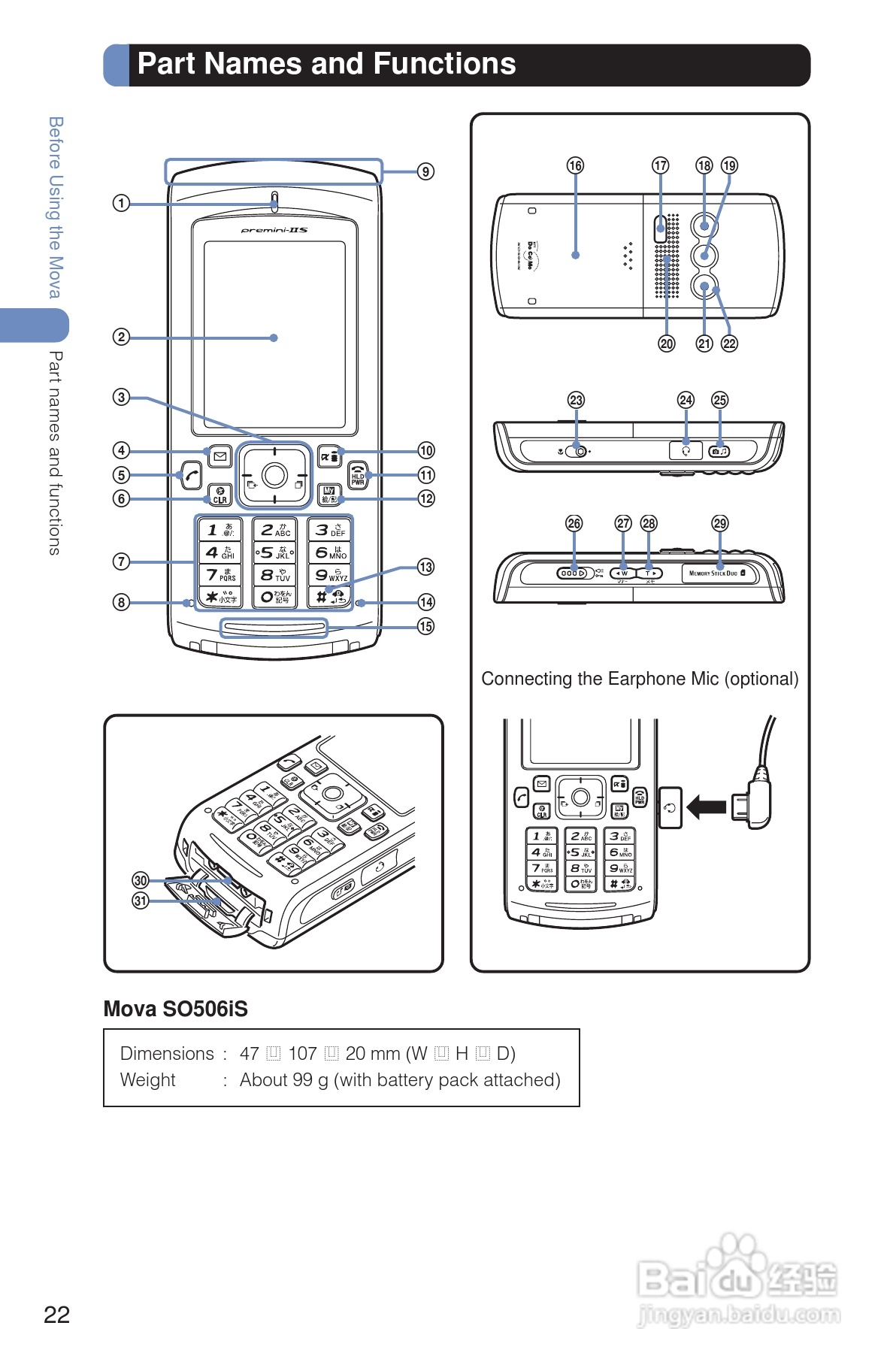 DoCoMo SO506iS移动电话说明书:[3]-百度经验