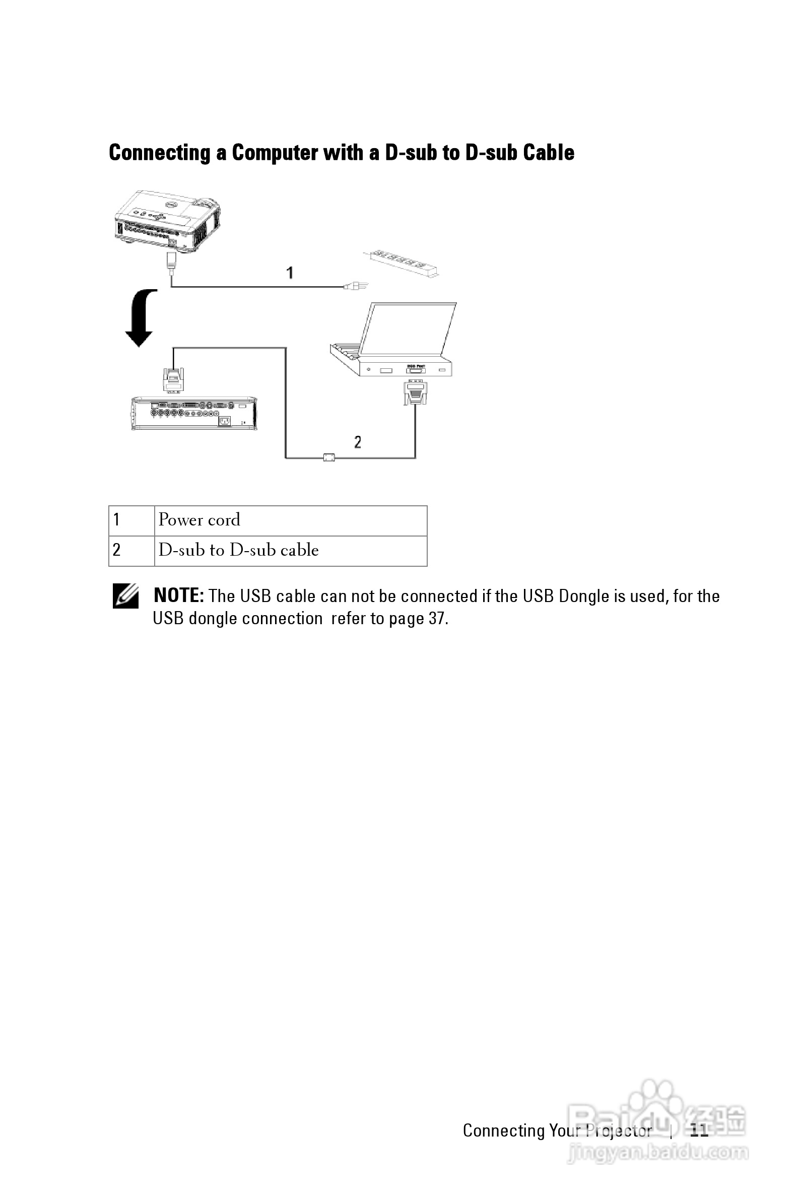 DELL Dell 5100MP Projecto投影机说明书:[2]-百度经验