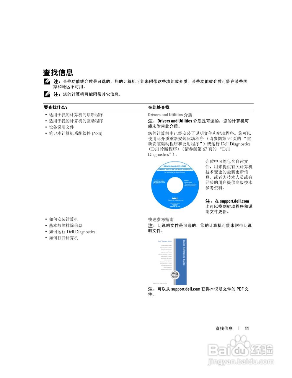 戴尔DELL Precision M2300笔记本电脑使用说明书:[2]-百度经验
