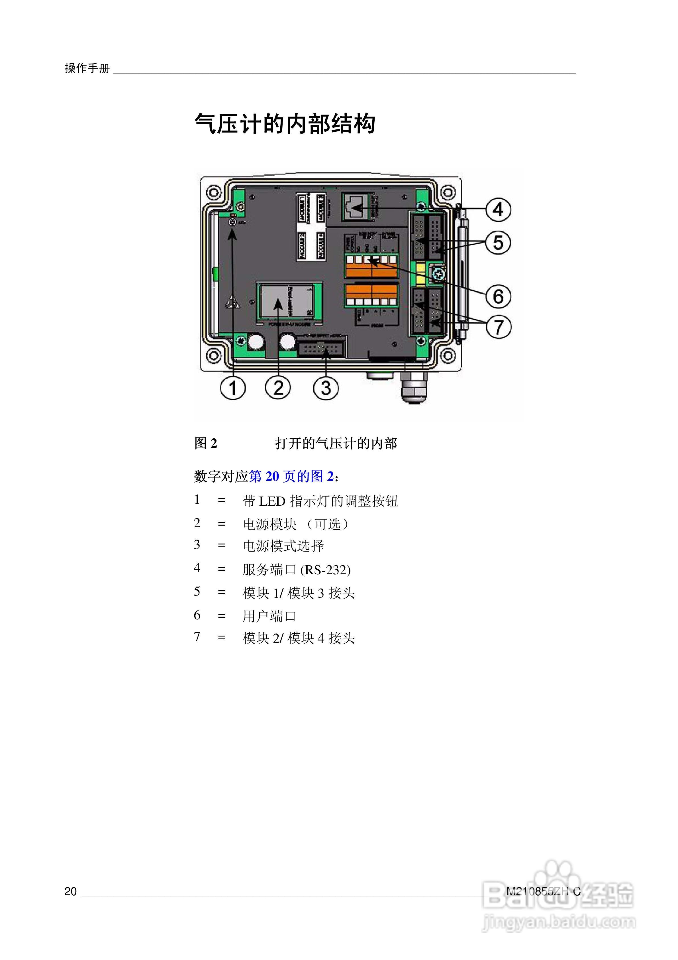 VAISALA PTB330数字气压表用户手册:[3]-百度经验
