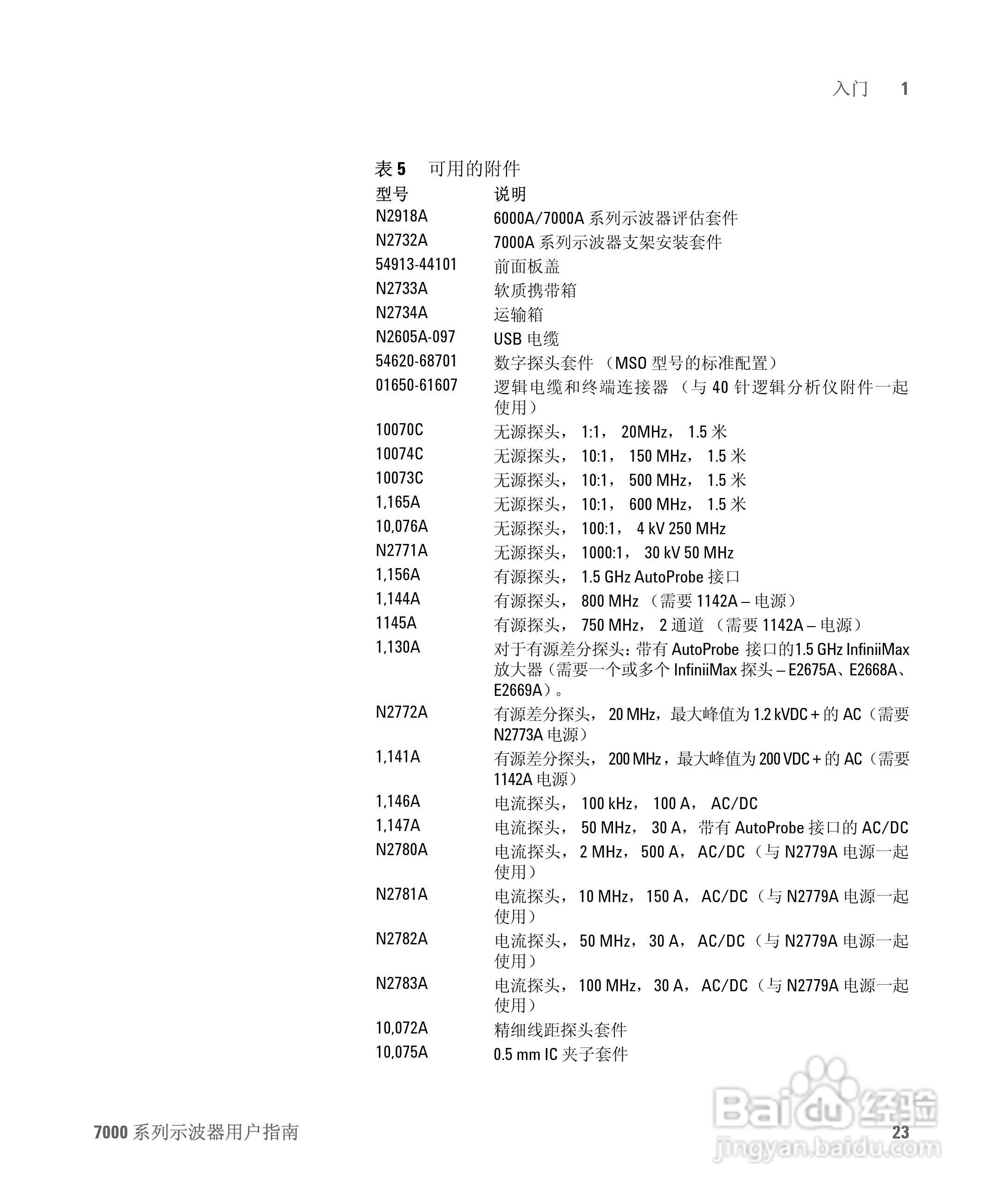 安捷伦DSO7104A示波器用户指南:[3]-百度经验