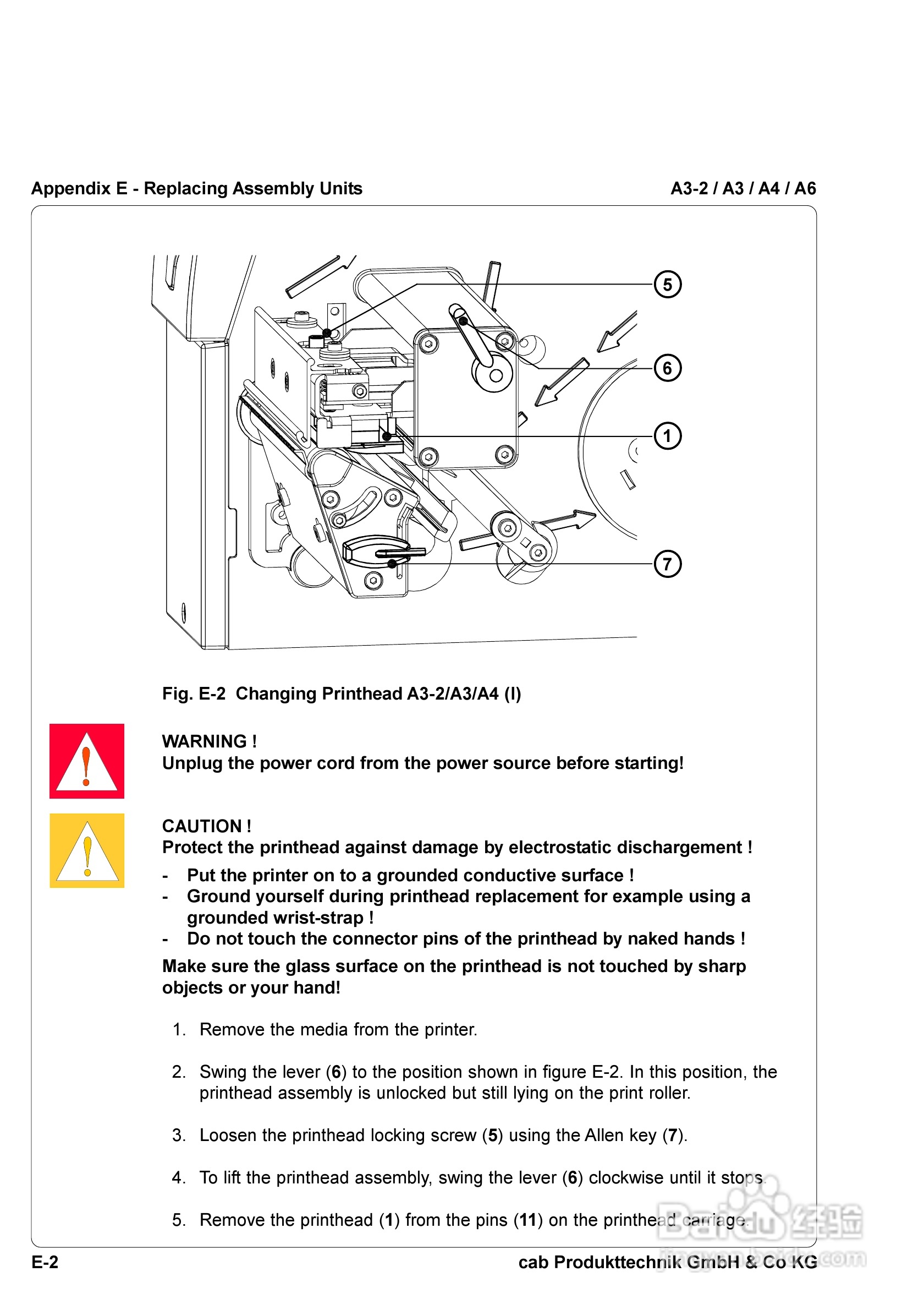 cab A3-2打印机使用说明书:[13]-百度经验