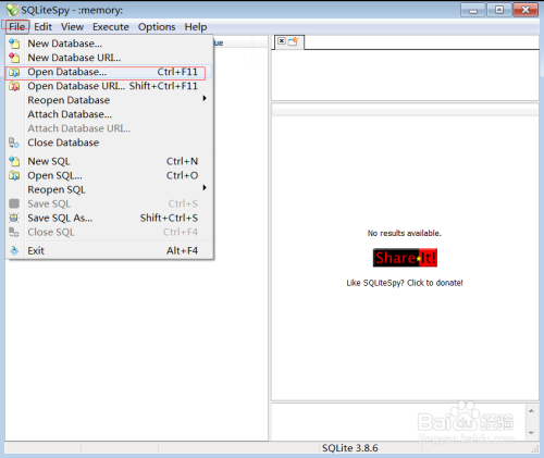 .db数据库文件怎么打开-百度经验