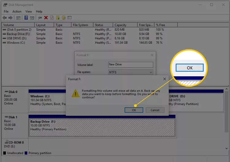如何在Windows中格式化硬盘-百度经验