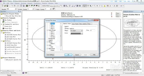 用SIMCA-P软件进行数据处理分析-百度经验