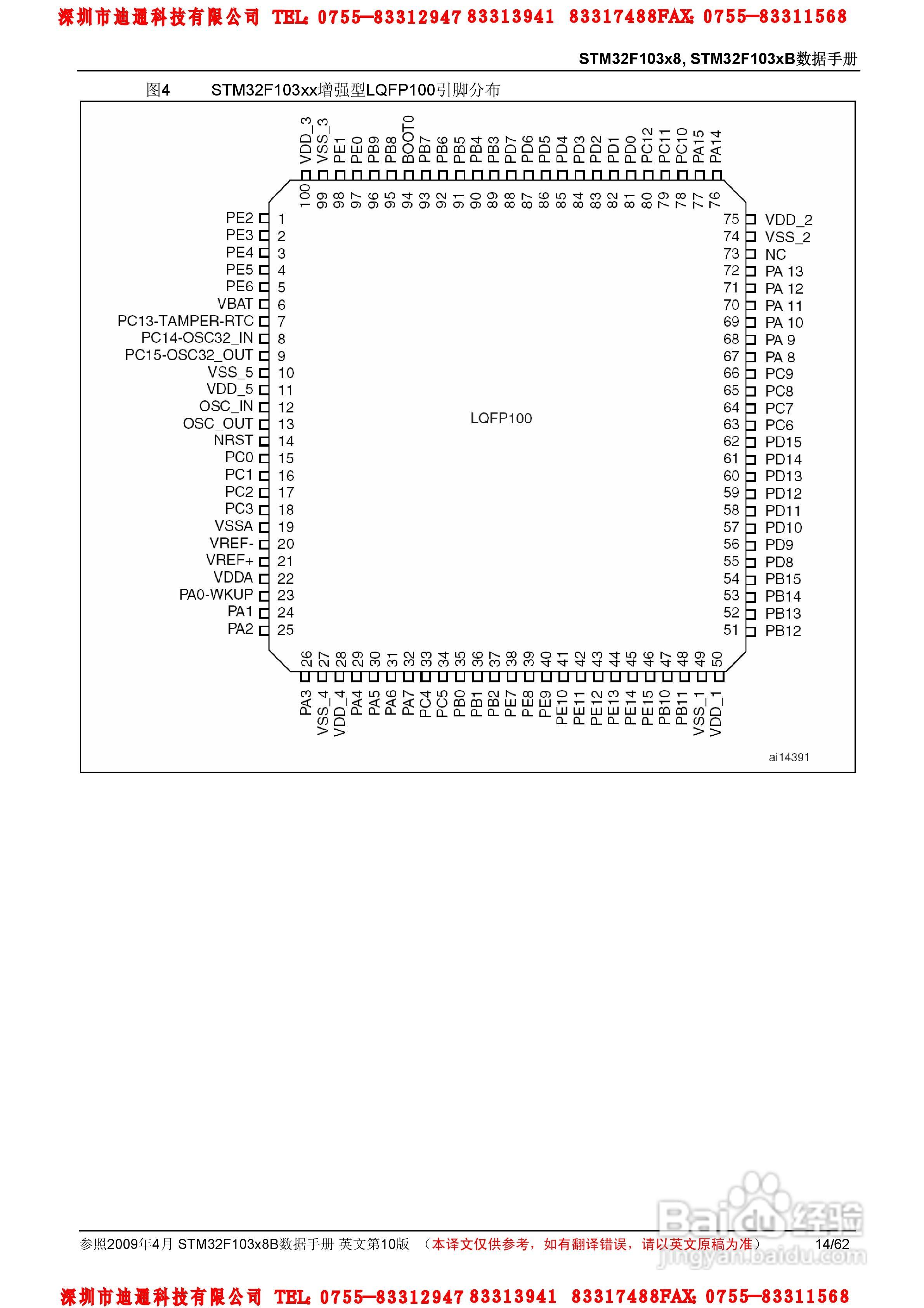 STM32F103x8 STM32F103xB微控制器说明书:[2]-百度经验
