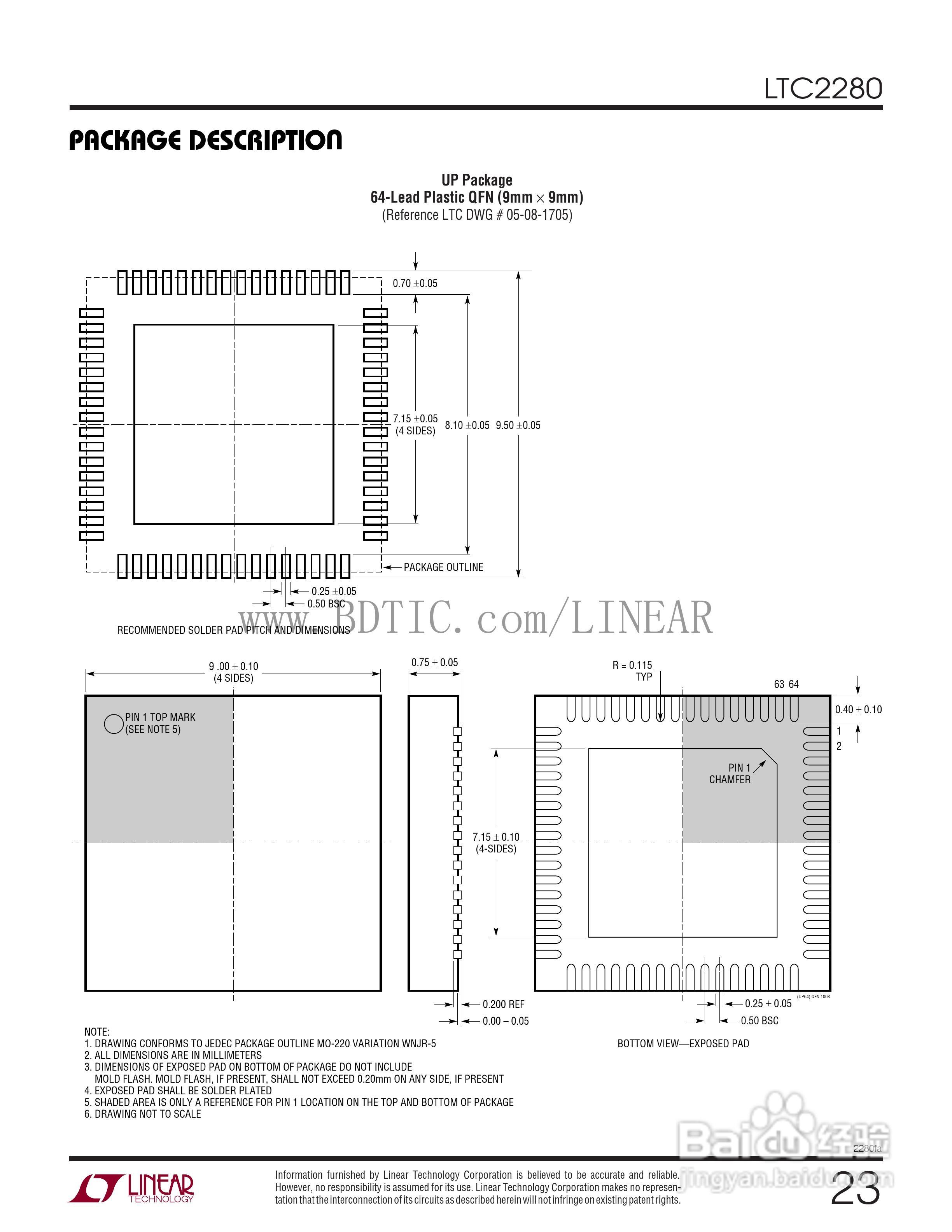 LINEAR LTC2280模数转换器说明书:[3]-百度经验