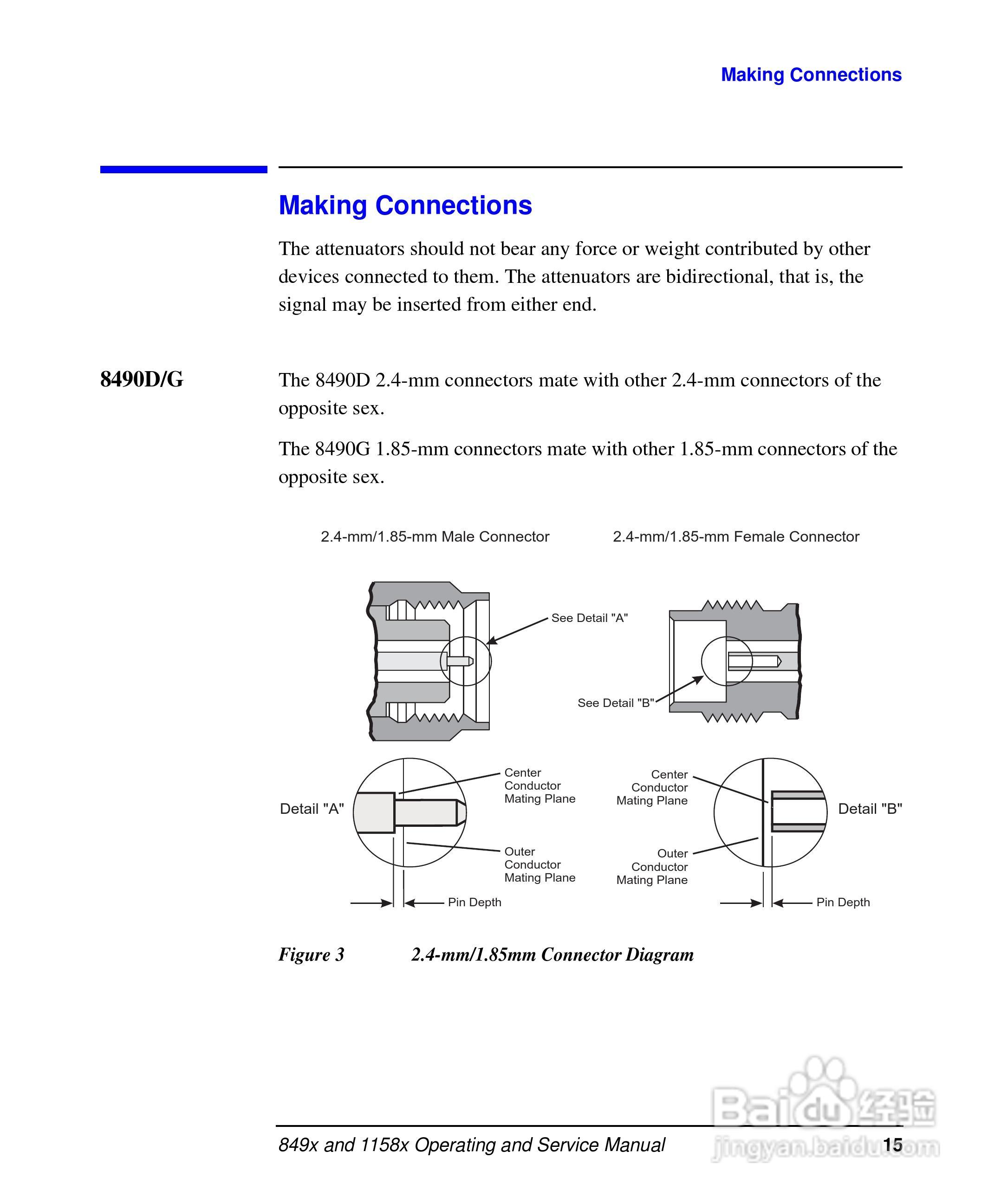 8493C同轴固定衰减器使用手册:[3]-百度经验
