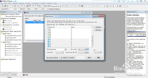 用SIMCA-P软件进行数据处理分析-百度经验