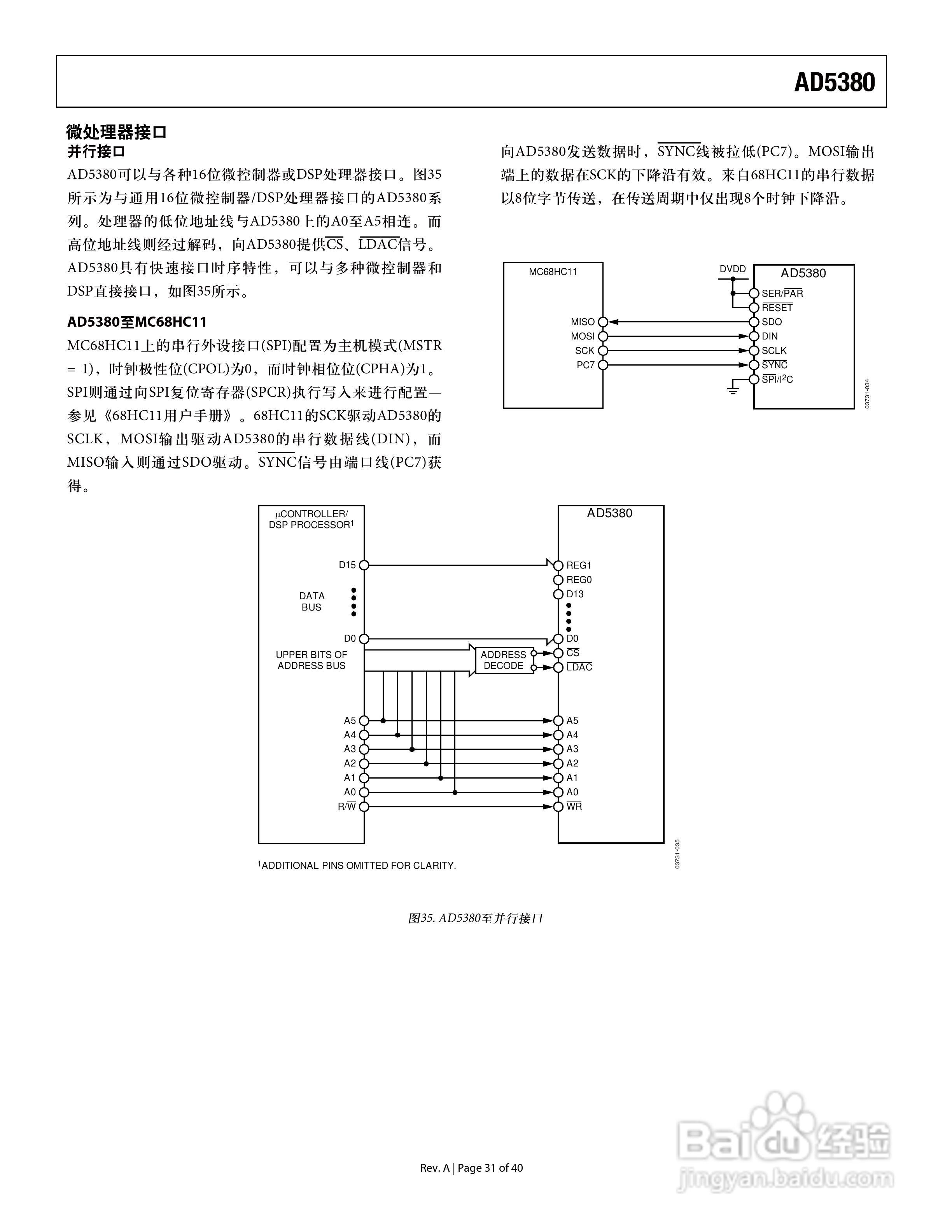 ANALOG DEVICES AD5380 14位电压输出DAC说明书:[4]-百度经验