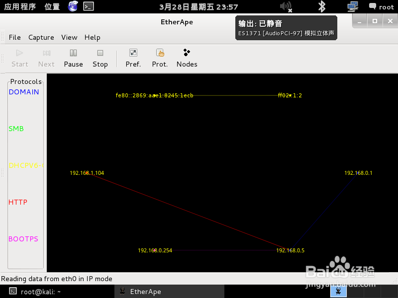 Ubuntu(Linux)下显示当前流量sniffer工具-百度经验