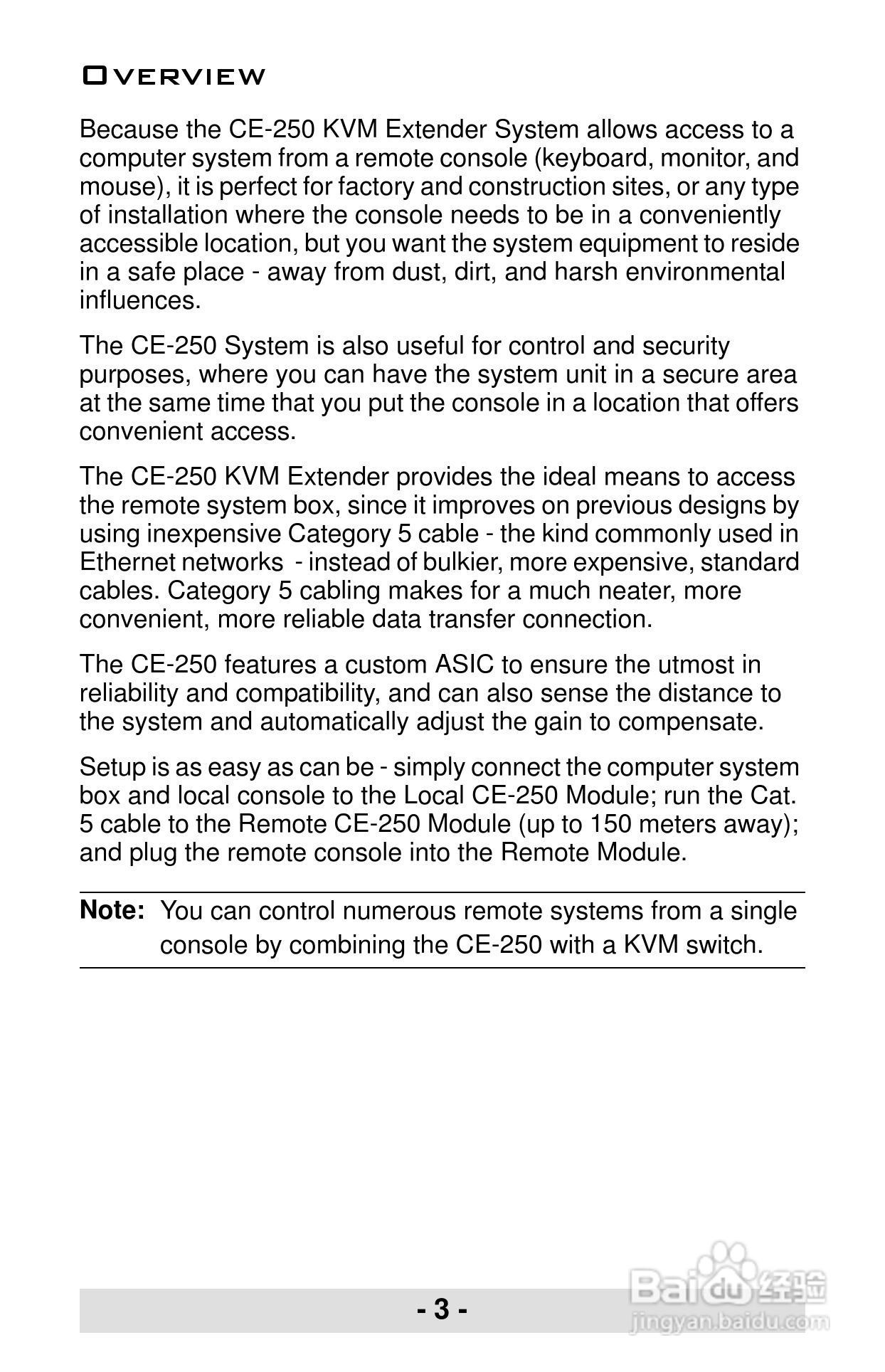宏正CE250型多电脑切换器说明书-百度经验