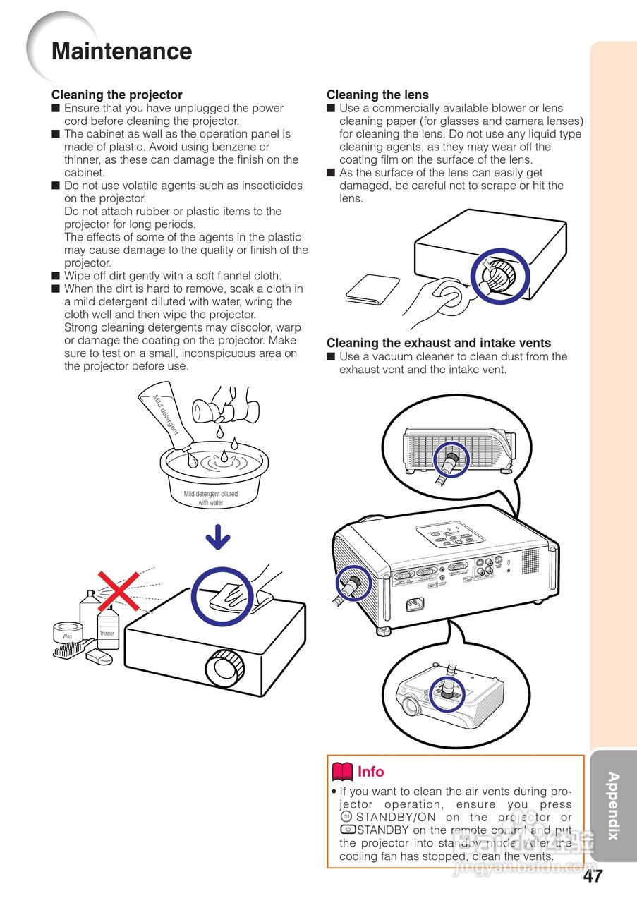 夏普SHARP XR-10S-L投影机使用说明书:[6]-百度经验
