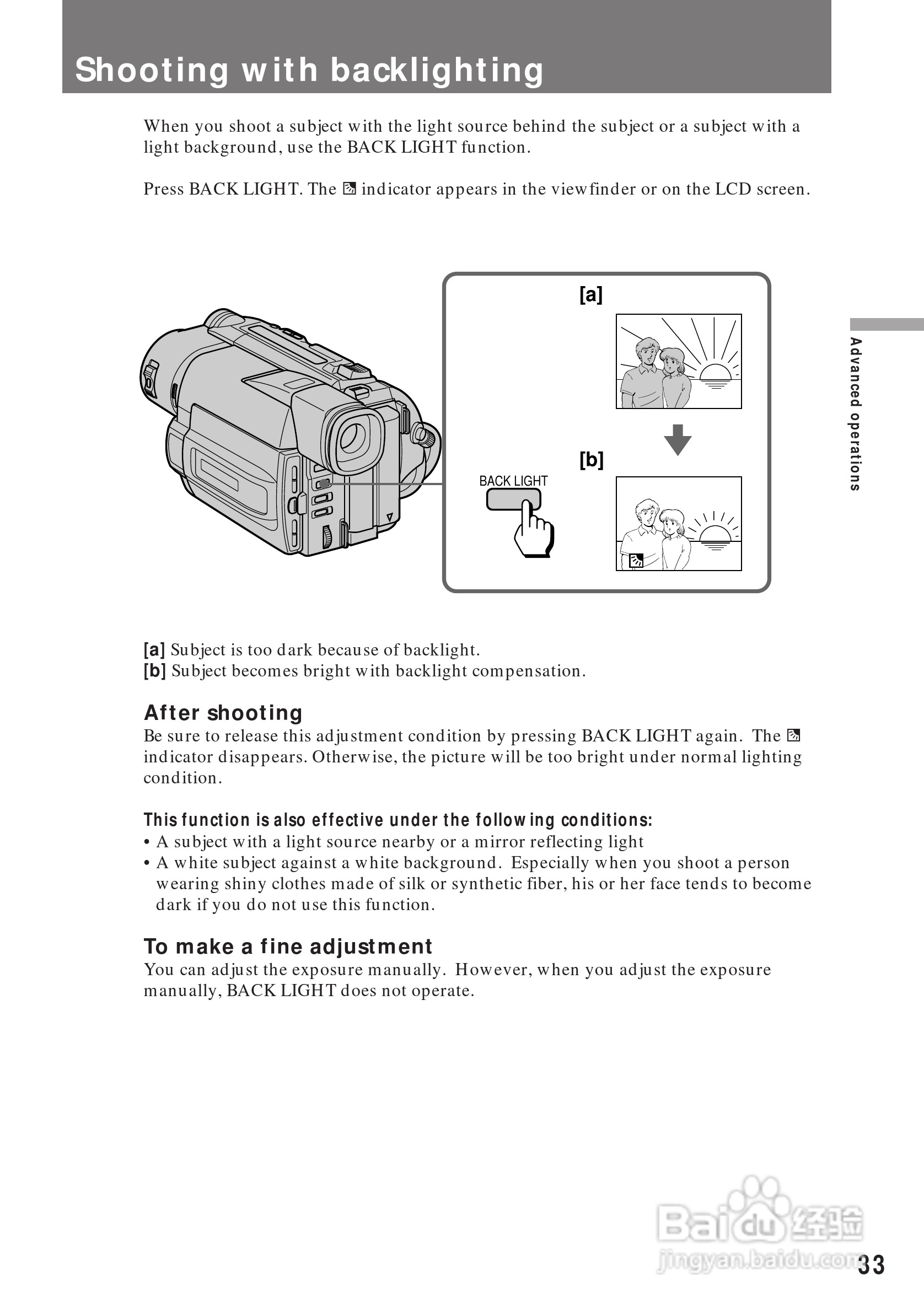 索尼CCD-TRV715模拟摄像机说明书:[4]-百度经验