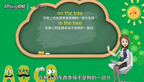 怎么区别in the tree和on the tree-百度经验